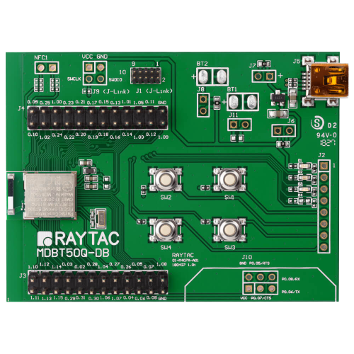 Raytac CorporationWireless Module ManufacturerRaytac nRF52833 Series Module MDBT50Q & Demo Board ...