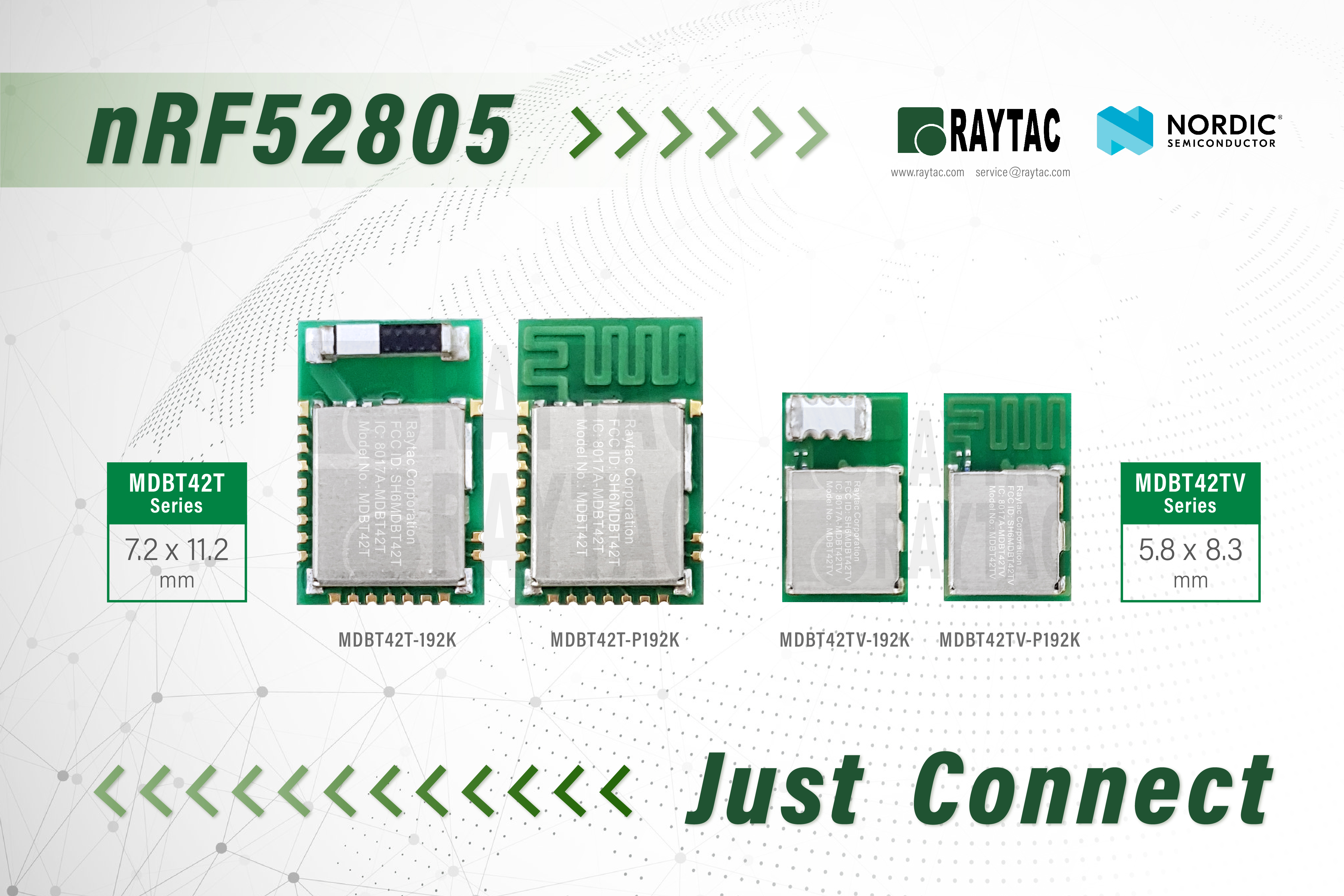 Raytac CorporationWireless Module ManufacturerNordic nRF52805 module ...