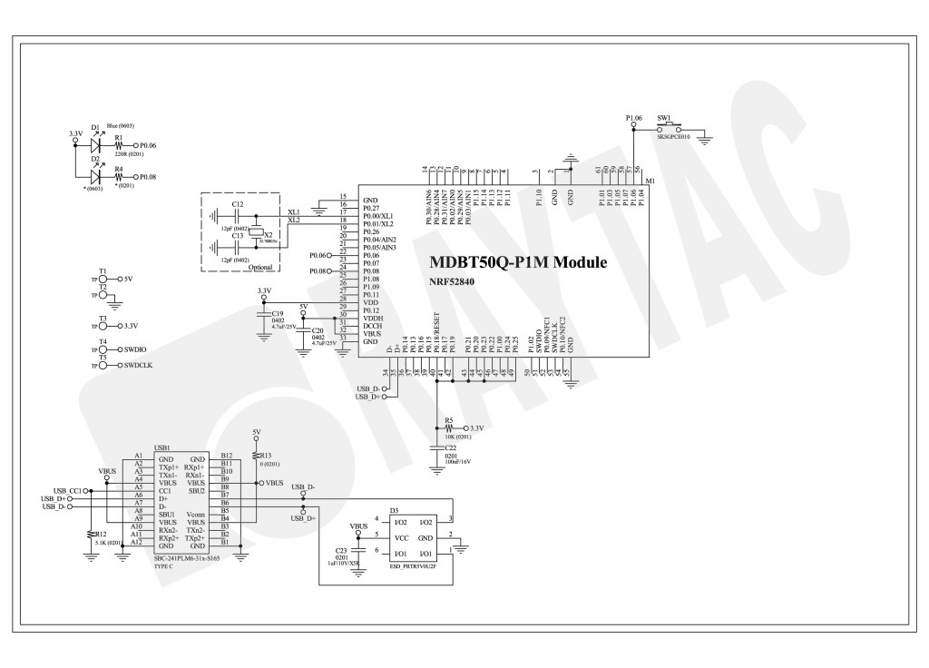 Raytac CorporationWireless Module ManufacturerUser Manual of MDBT50Q-CX ...